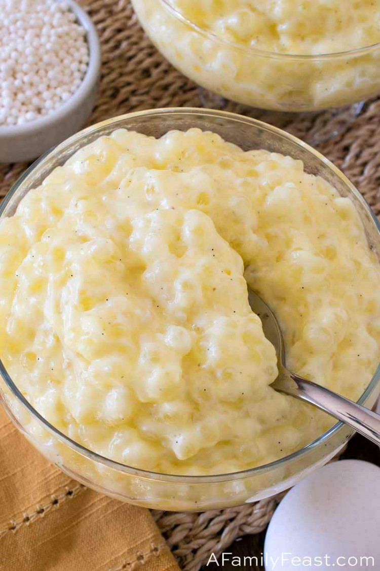 Tapioca Pudding - A Family Feast®