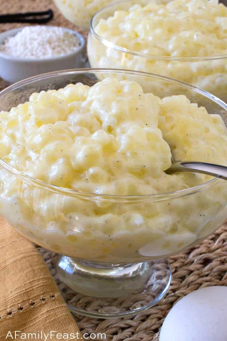 Tapioca Pudding - A Family Feast®
