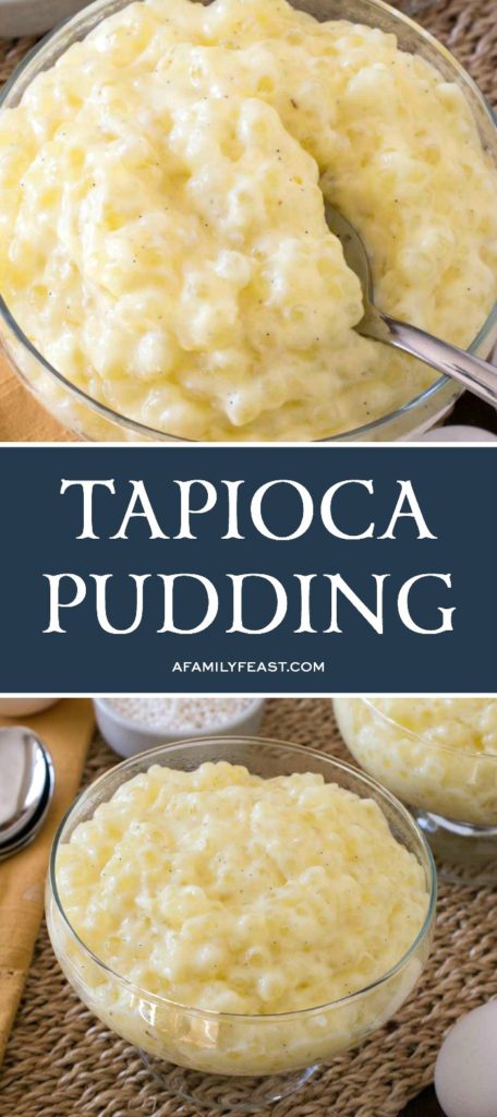 Tapioca Pudding - A Family Feast®