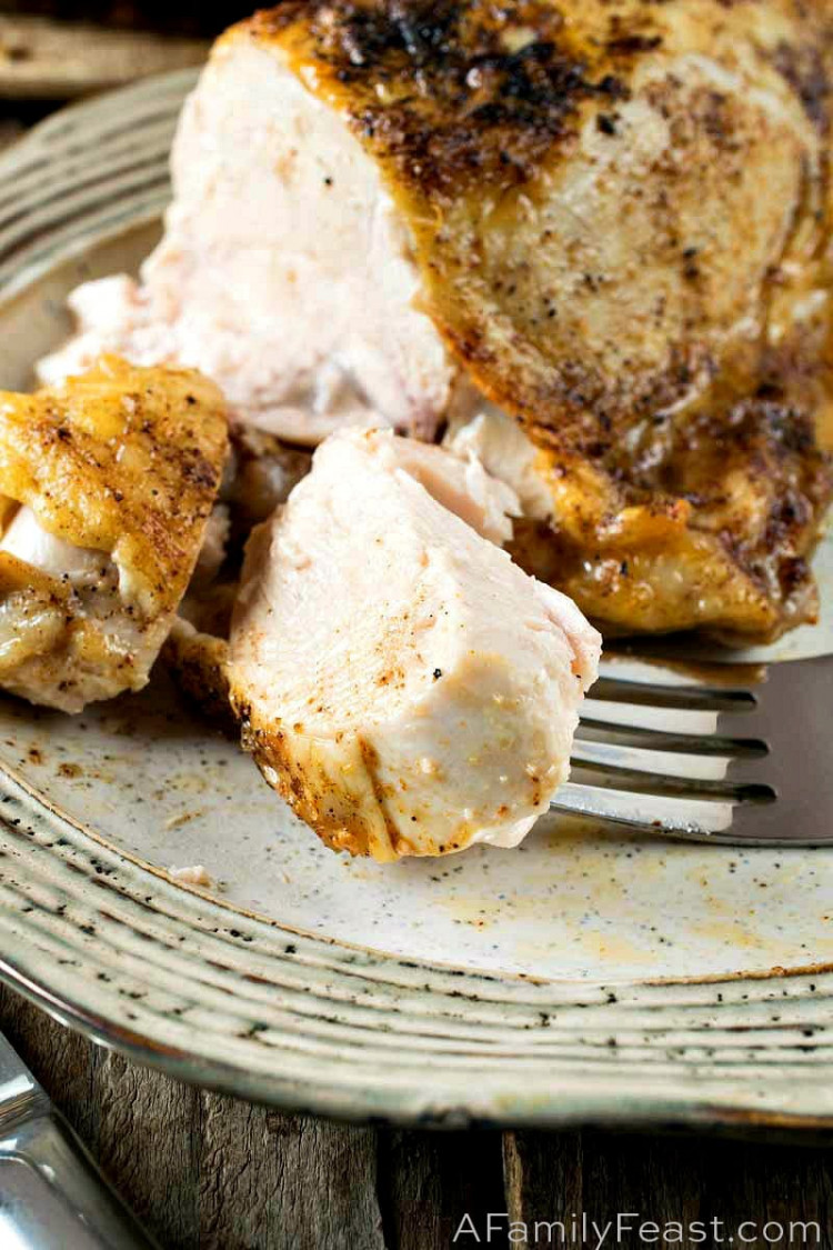 Roasted Bone-In Chicken Breasts - A Family Feast®