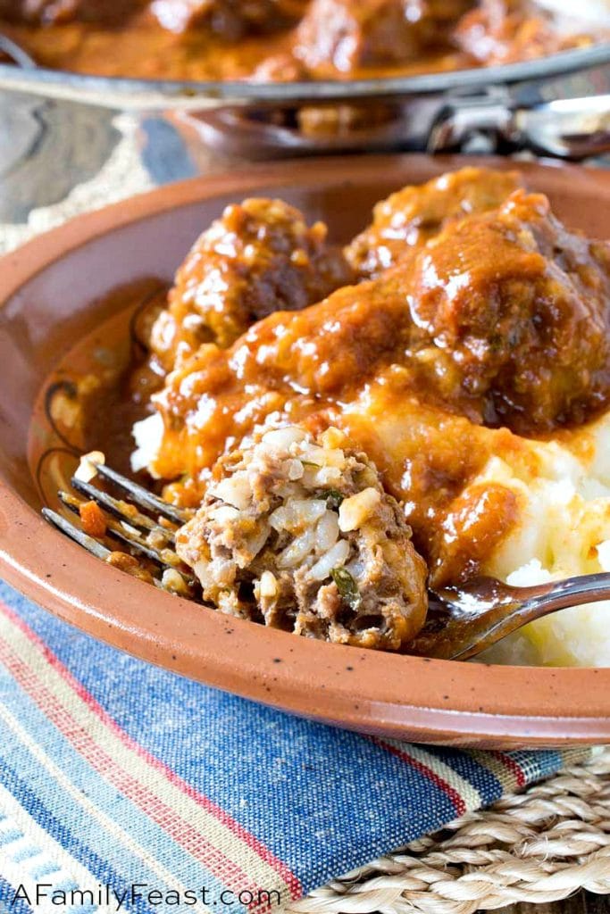 Porcupine Meatballs - A Family Feast®