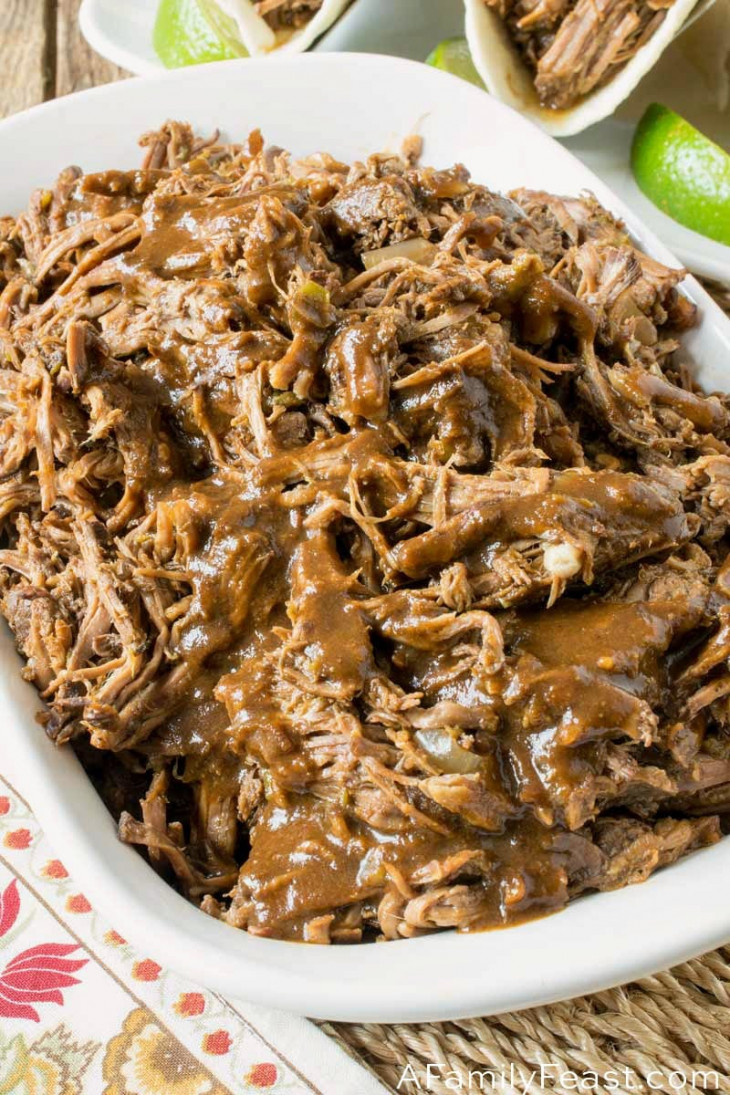 Slow Cooker Beef Barbacoa - A Family Feast®