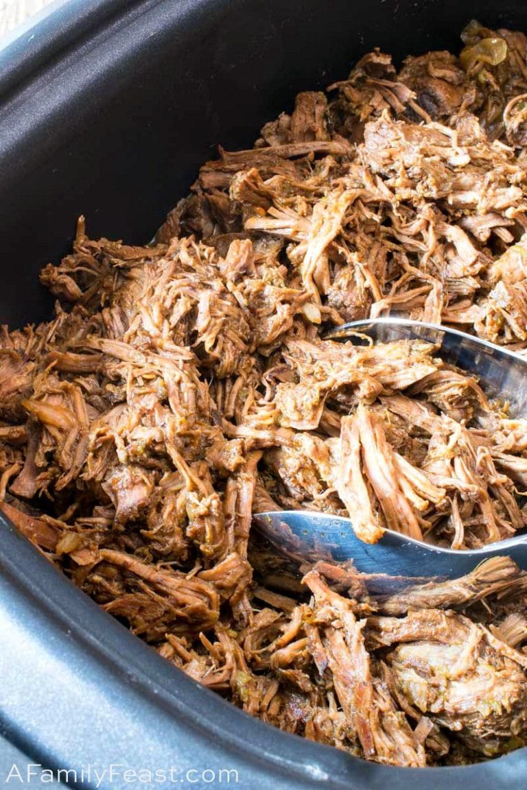 Slow Cooker Beef Barbacoa - A Family Feast®