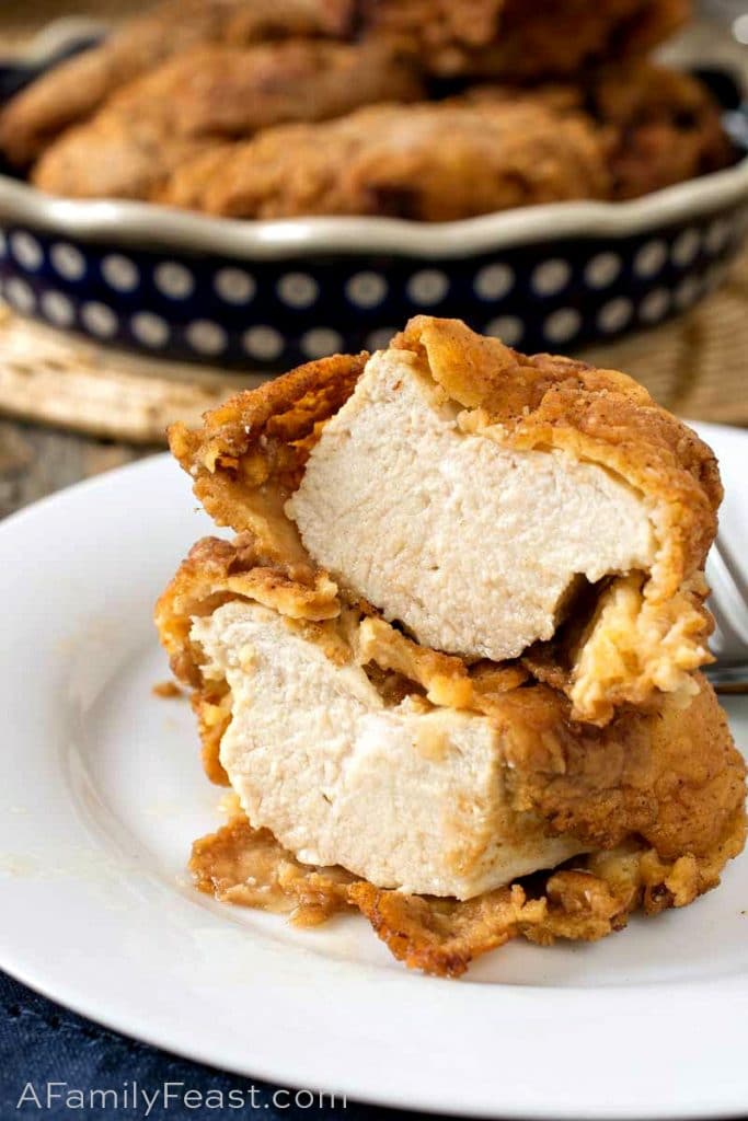 Fried Boneless Skinless Chicken Breasts - A Family Feast®