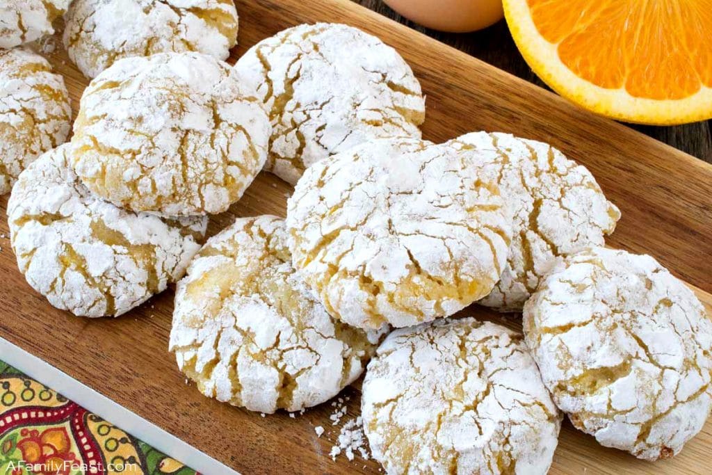 Italian Almond-Orange Cookies - A Family Feast®