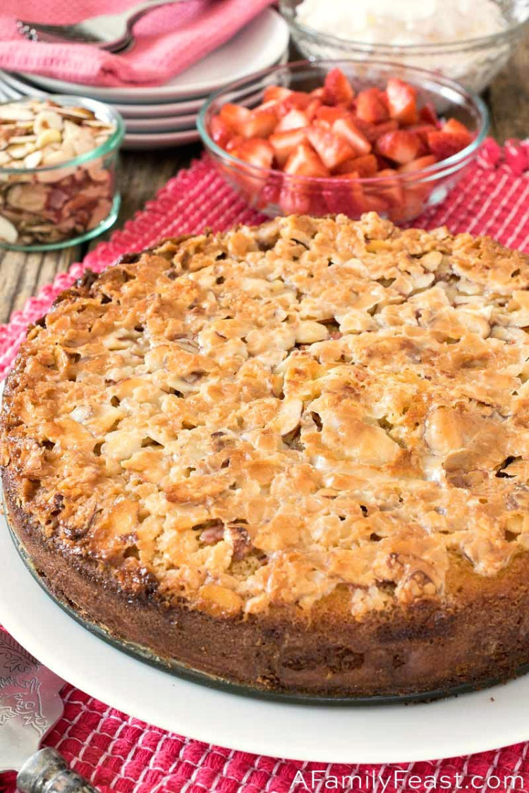 Swedish Tosca Cake - A Family Feast®