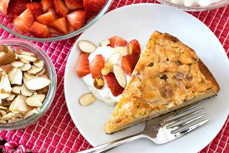 Swedish Tosca Cake - A Family Feast®