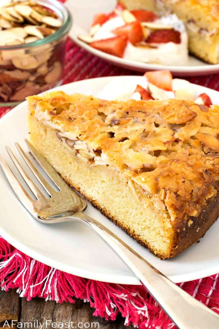 Swedish Tosca Cake - A Family Feast®