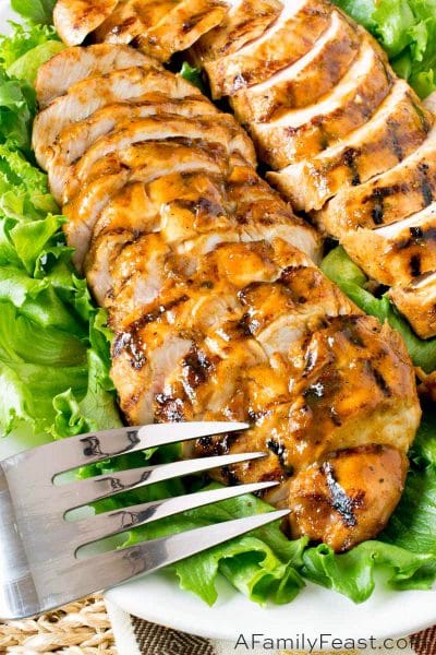 Grilled Turkey Tenderloins - A Family Feast®