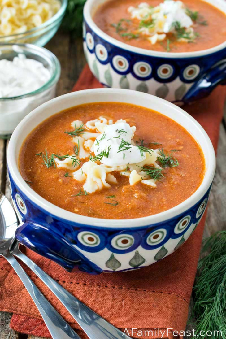 Polish Tomato Soup - A Family Feast®