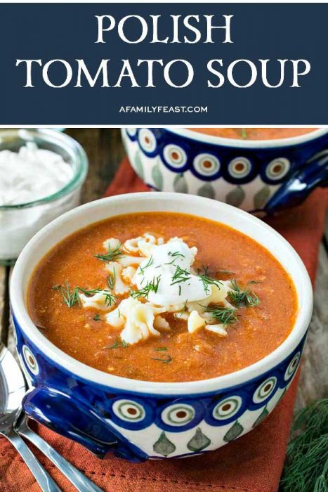 Polish Tomato Soup - A Family Feast®