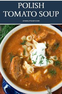 Polish Tomato Soup - A Family Feast®