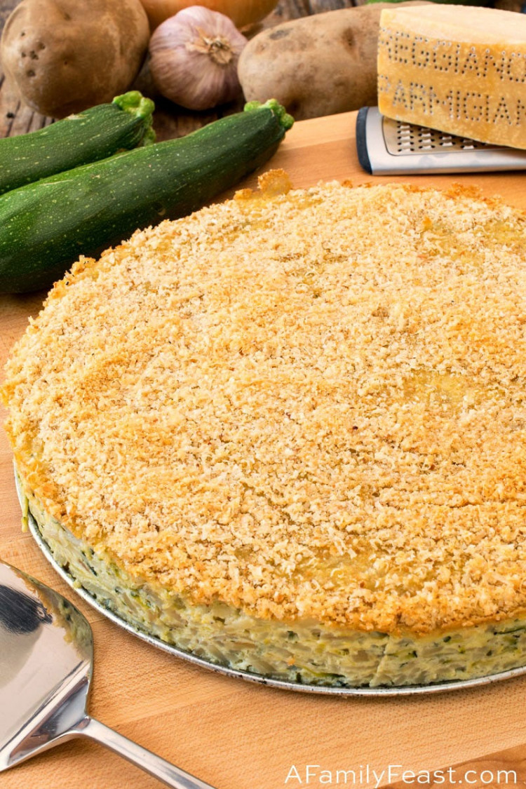 Zucchini Potato Torte - A Family Feast®
