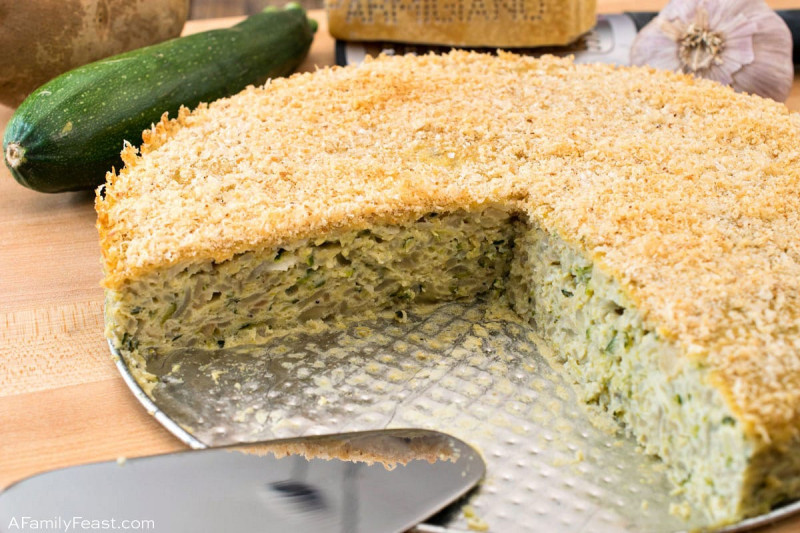 Zucchini Potato Torte - A Family Feast®