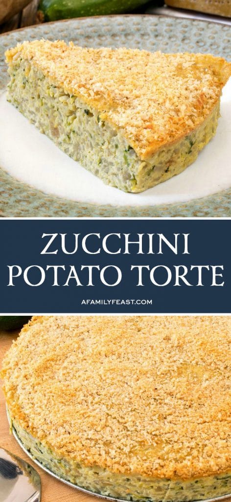 Zucchini Potato Torte - A Family Feast®