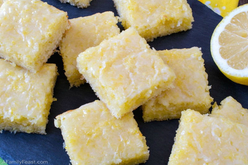 Lemon Snack Cake - A Family Feast®