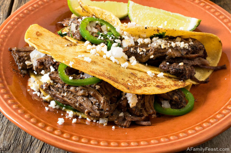 Beef Birria Tacos - A Family Feast®