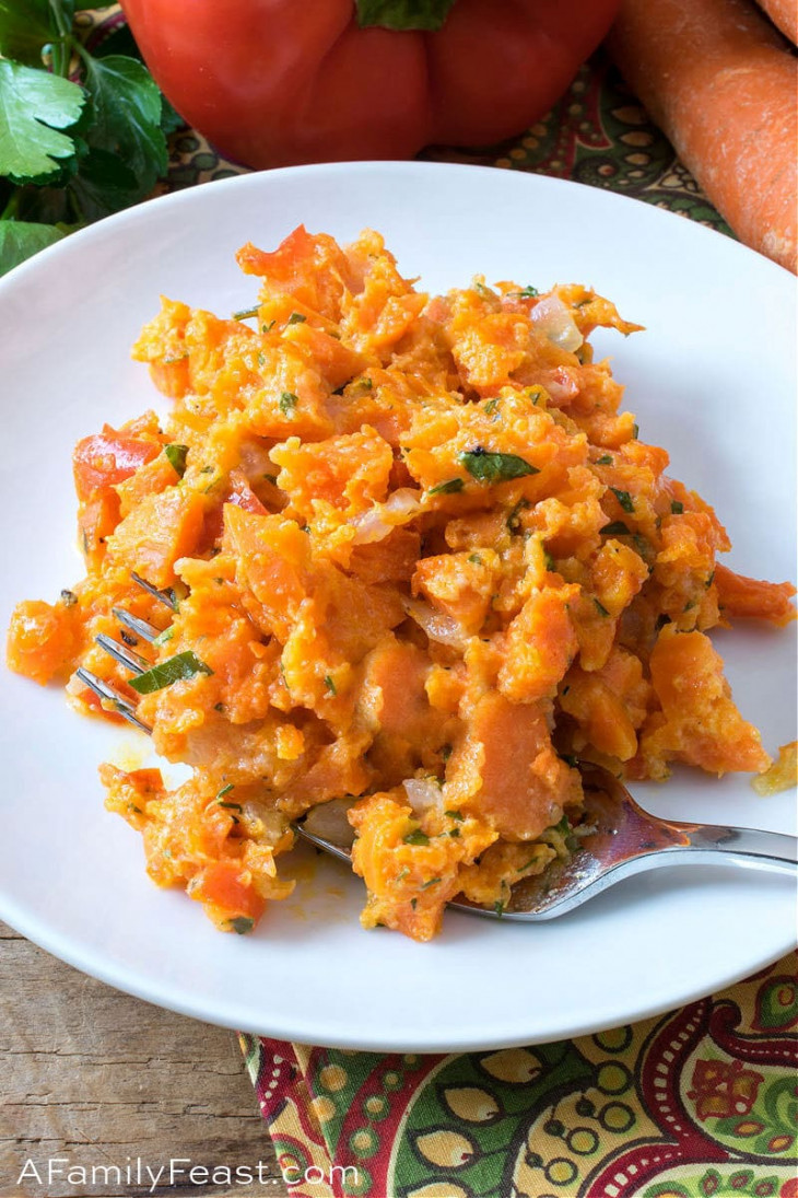 Baked Carrot Casserole - A Family Feast®