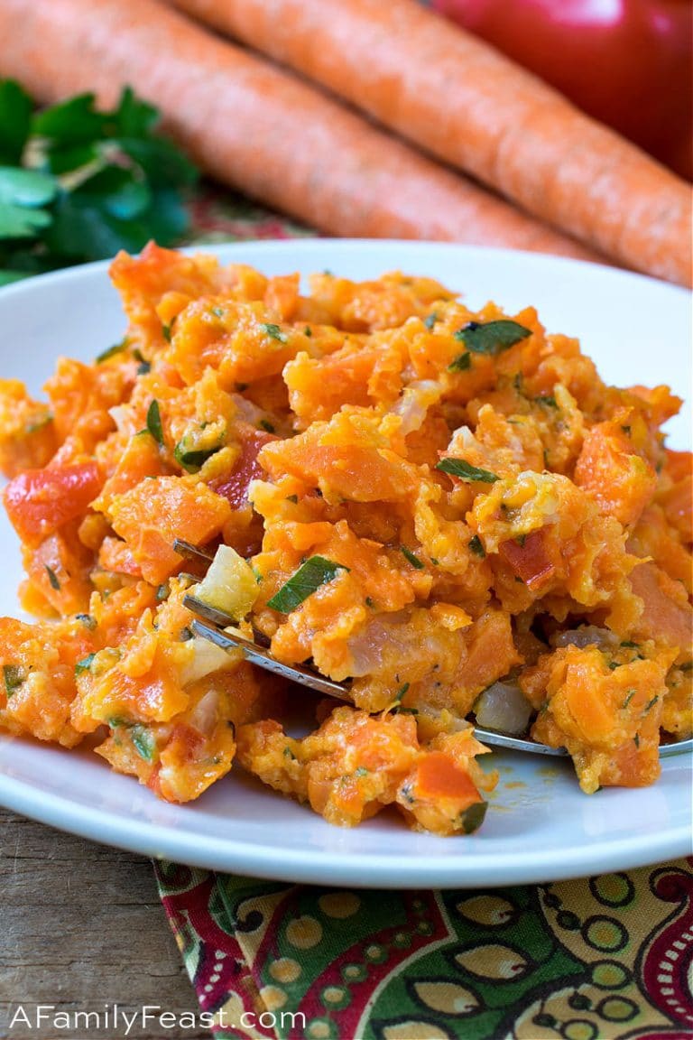 Baked Carrot Casserole - A Family Feast®