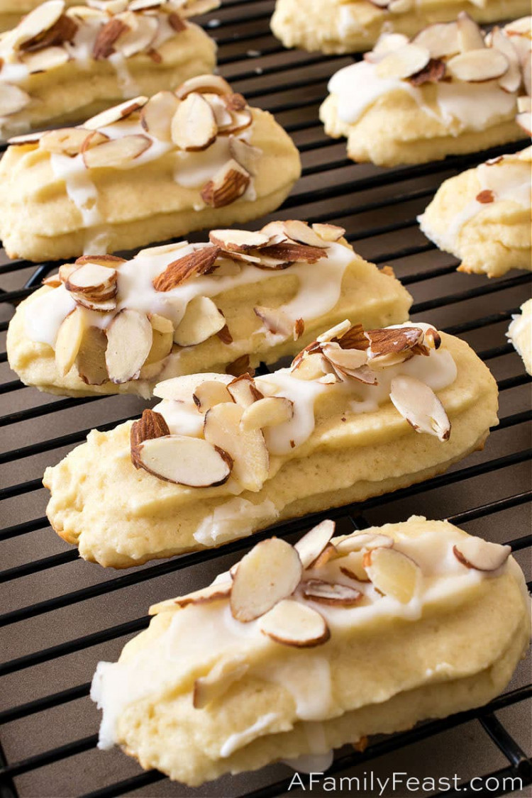 Soft Almond Sugar Cookies - A Family Feast®