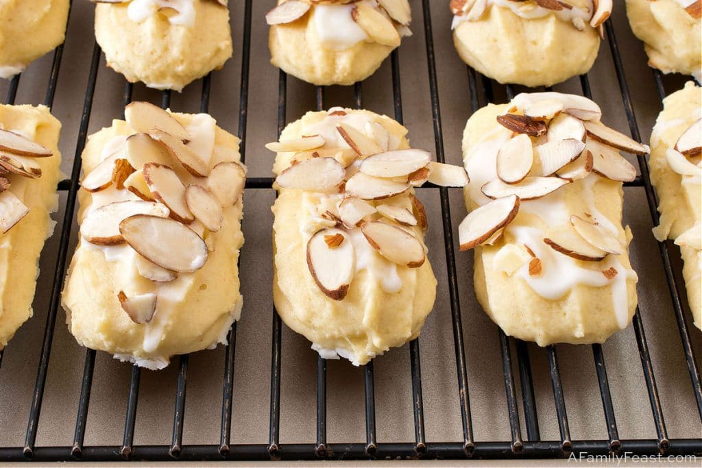 Soft Almond Sugar Cookies - A Family Feast®