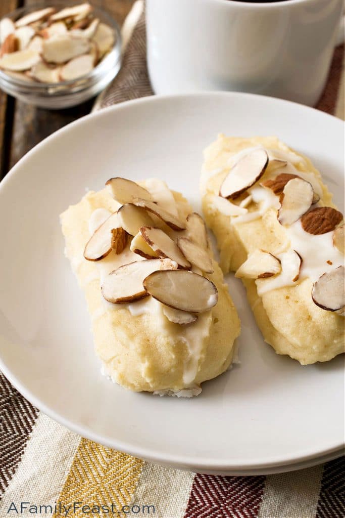 Soft Almond Sugar Cookies - A Family Feast®