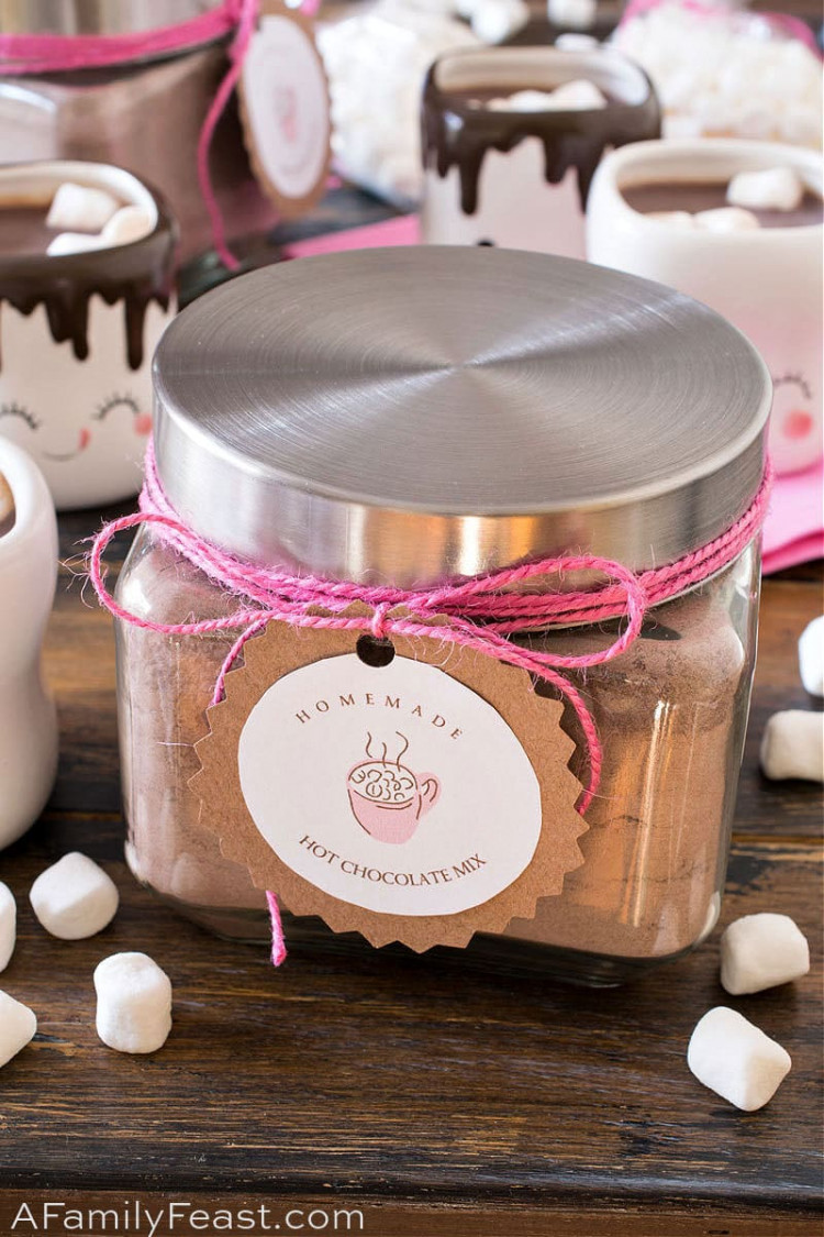 Homemade Hot Chocolate Mix - A Family Feast®