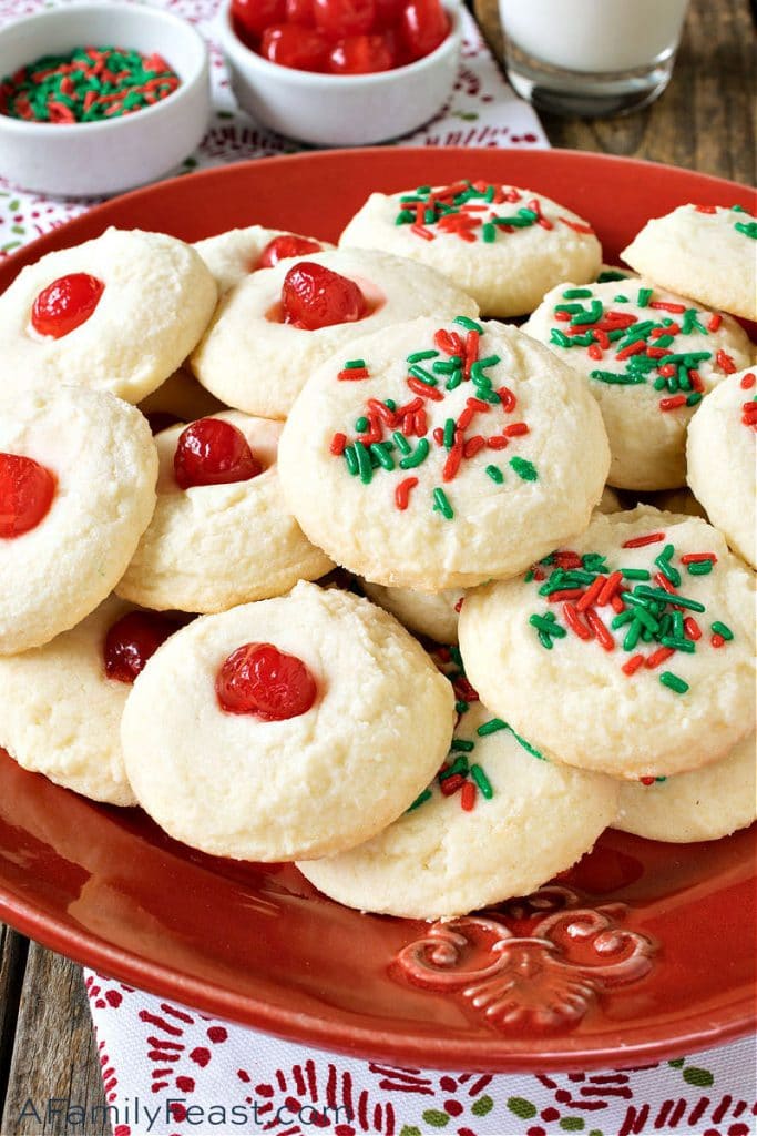 Whipped Shortbread Cookies - A Family Feast®