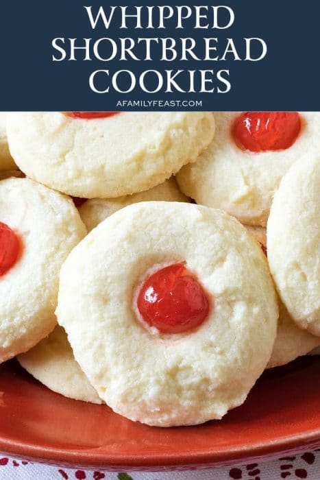 Whipped Shortbread Cookies - A Family Feast®