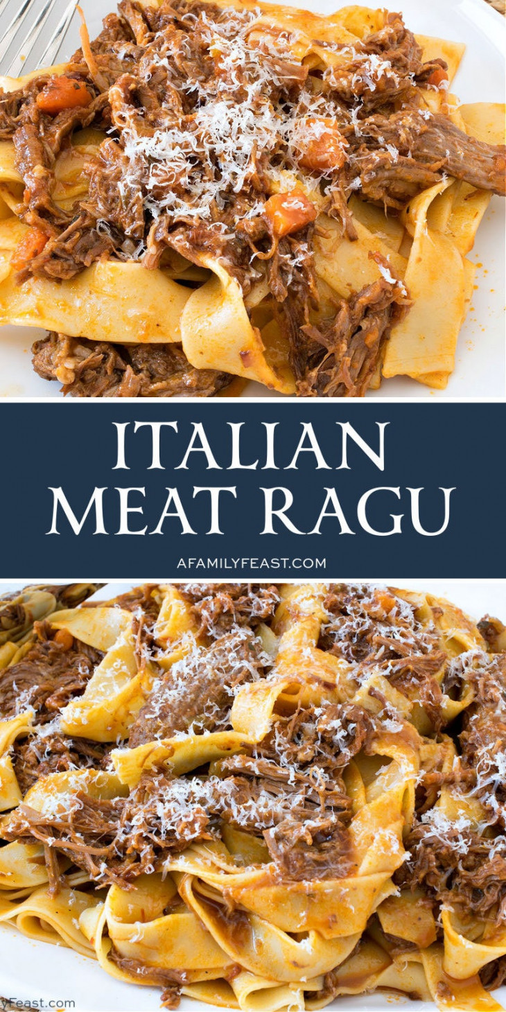 Italian Meat Ragu - A Family Feast®