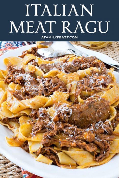 Italian Meat Ragu - A Family Feast®