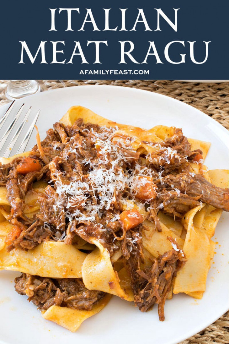 Italian Meat Ragu - A Family Feast®