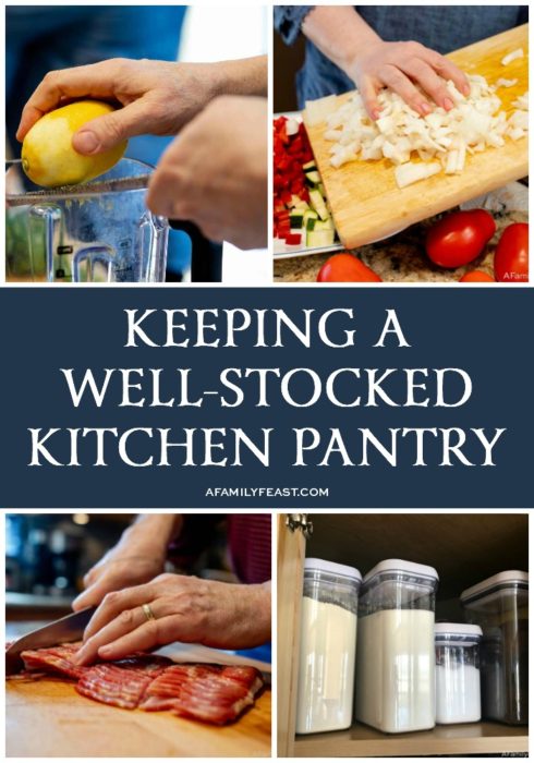 Keeping a Well-Stocked Kitchen Pantry - A Family Feast®