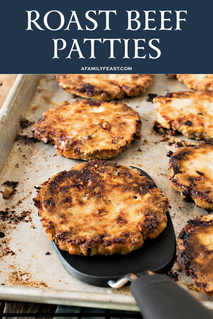 Roast Beef Patties - A Family Feast®