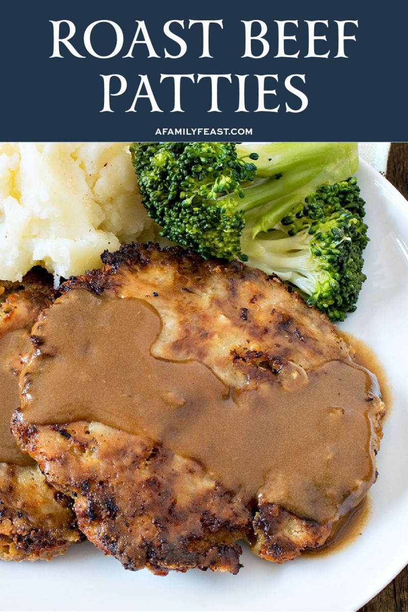 Roast Beef Patties - A Family Feast®