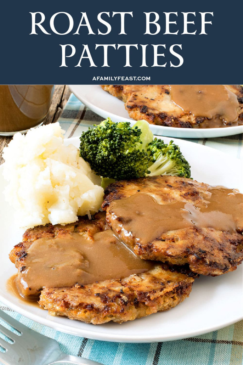 Roast Beef Patties - A Family Feast®