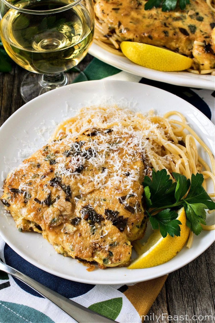 Chicken Francese - A Family Feast®
