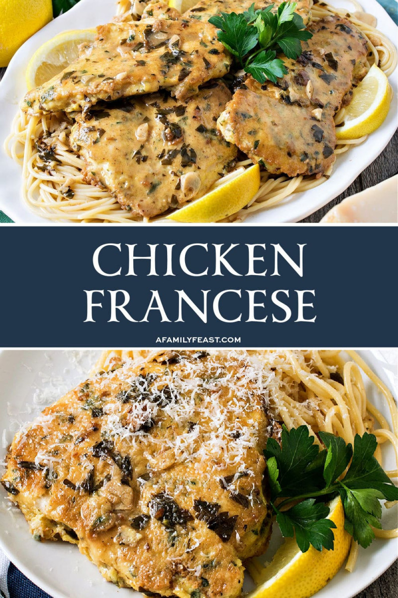 Chicken Francese - A Family Feast®