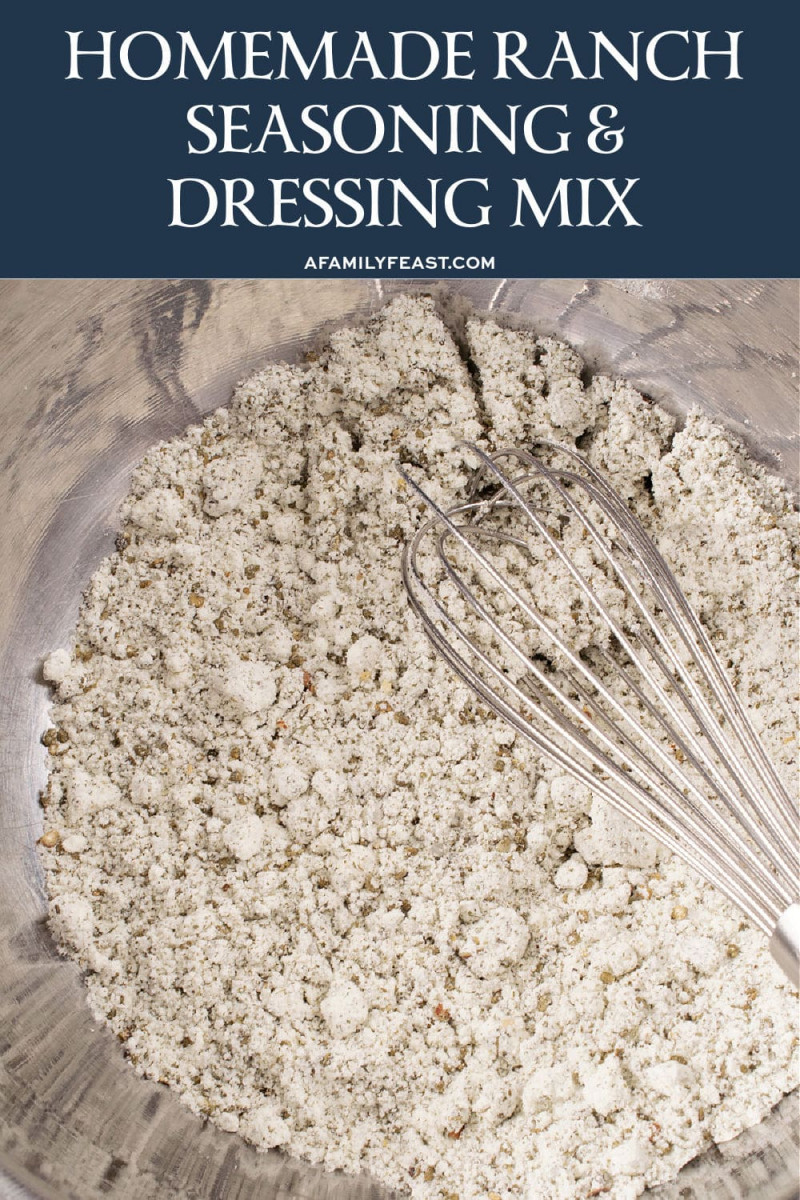 Homemade Ranch Seasoning and Dressing Mix - A Family Feast®