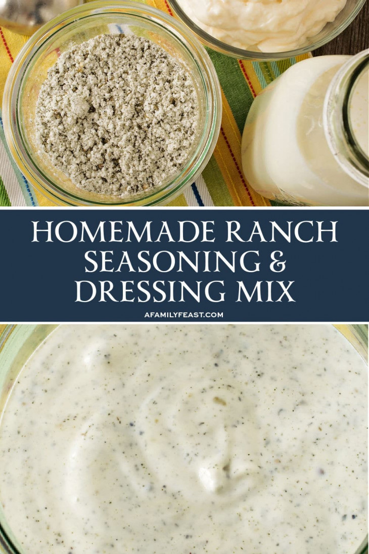 Homemade Ranch Seasoning and Dressing Mix - A Family Feast®