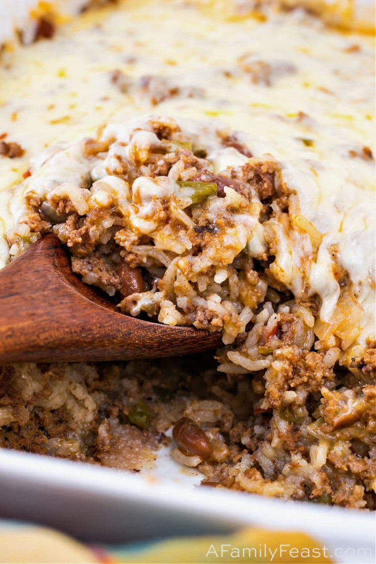 Easy One-Dish Tex-Mex Beef with Rice - A Family Feast®