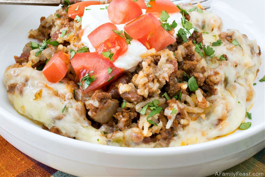 Easy One-Dish Tex-Mex Beef with Rice - A Family Feast®
