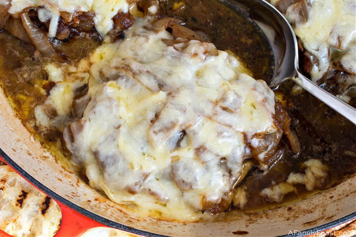 French Onion Pork Cutlets - A Family Feast®