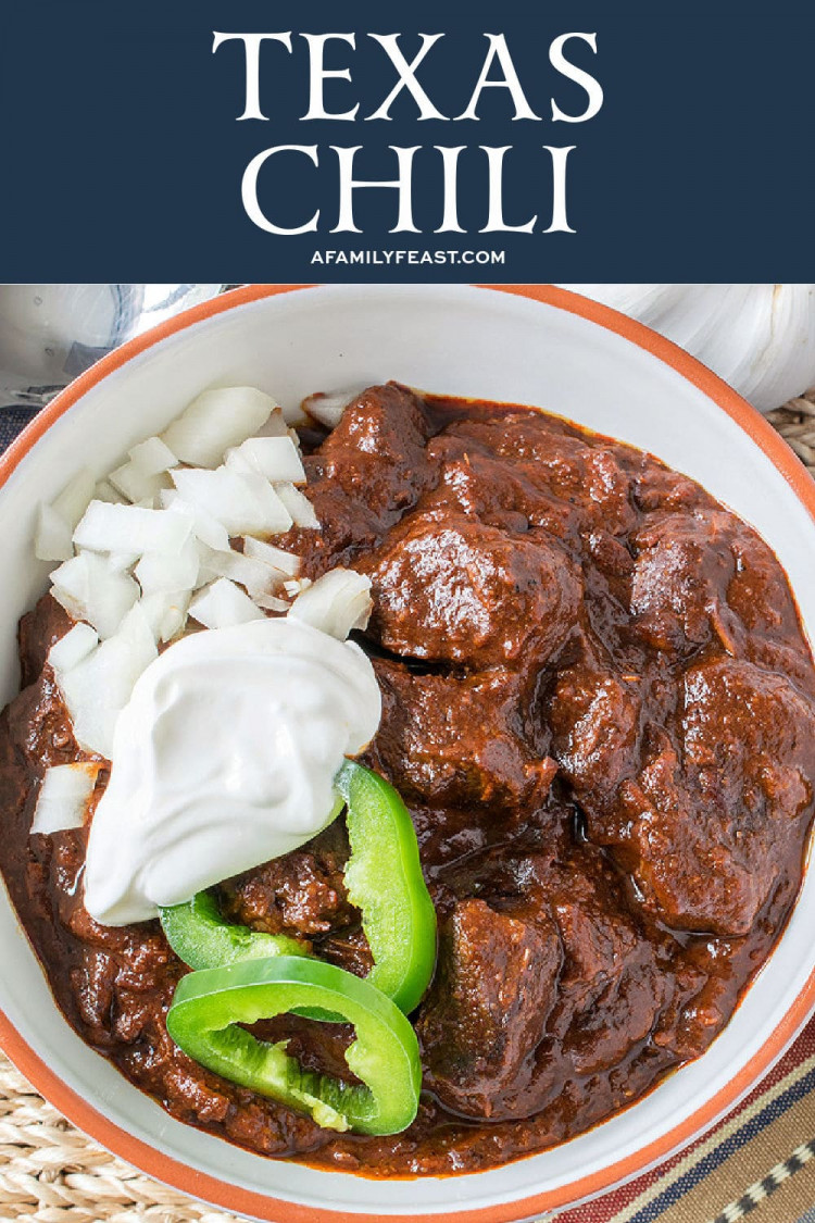 Texas Chili - A Family Feast®