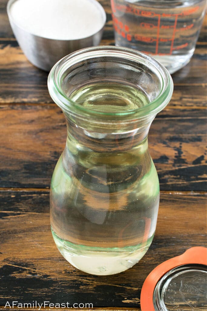 How to Make Simple Syrup - A Family Feast®