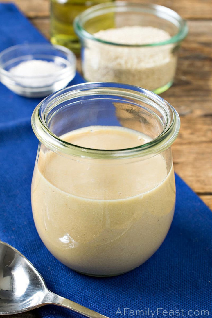 Small Batch Homemade Tahini - A Family Feast®