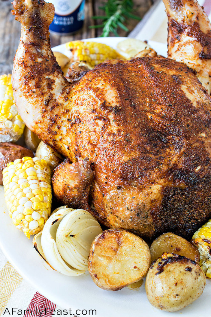 Beer Can Chicken - A Family Feast®