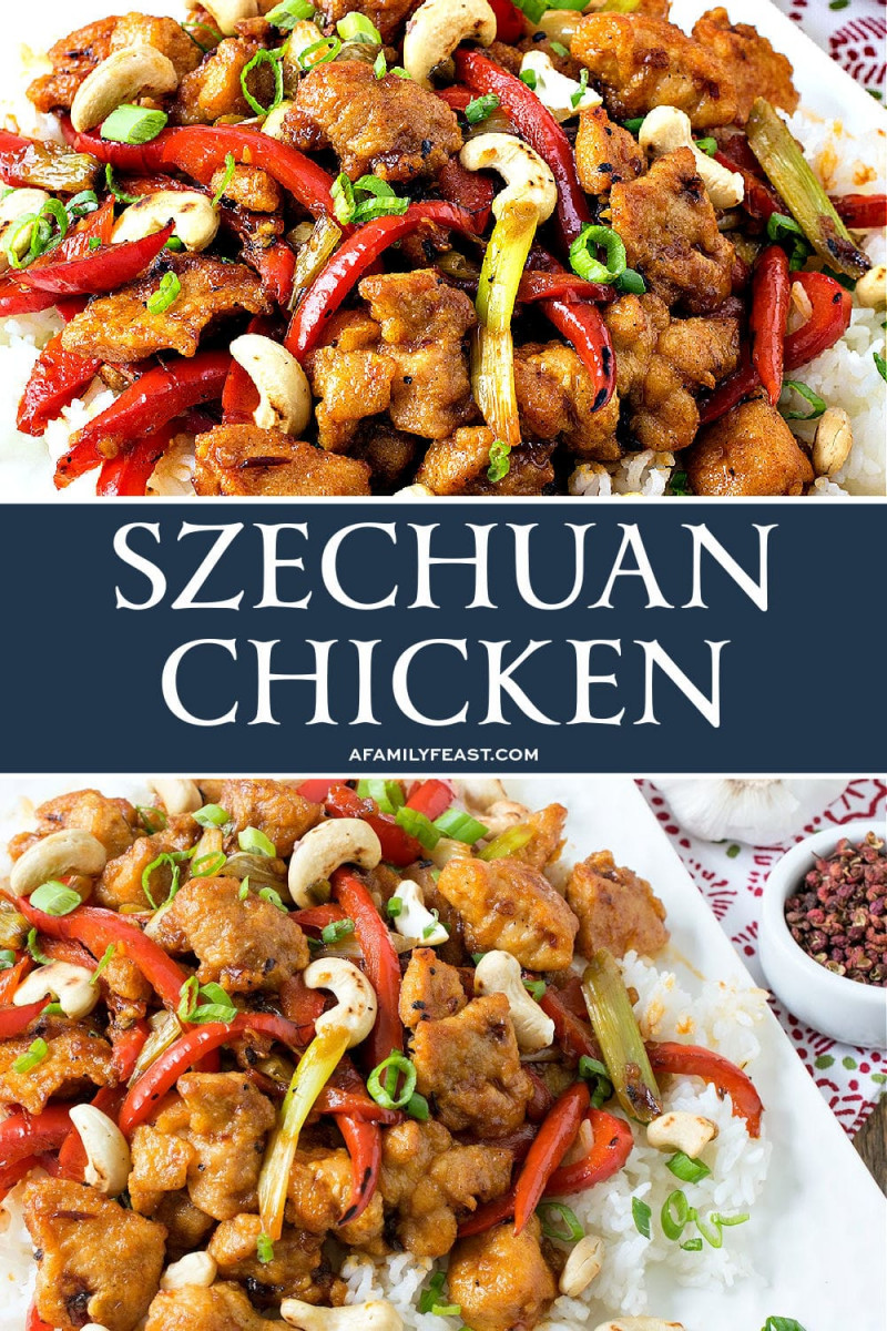 Szechuan Chicken - A Family Feast®