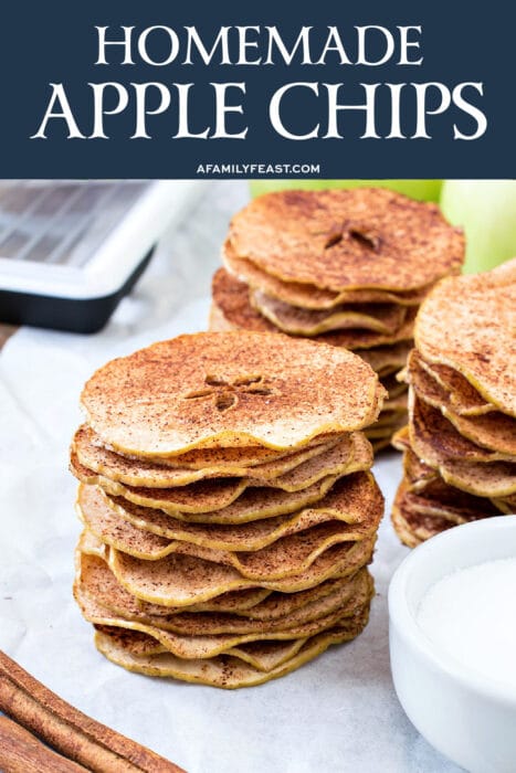 Homemade Apple Chips - A Family Feast®