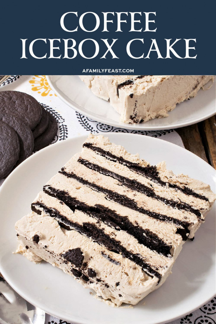 Coffee Icebox Cake - A Family Feast®